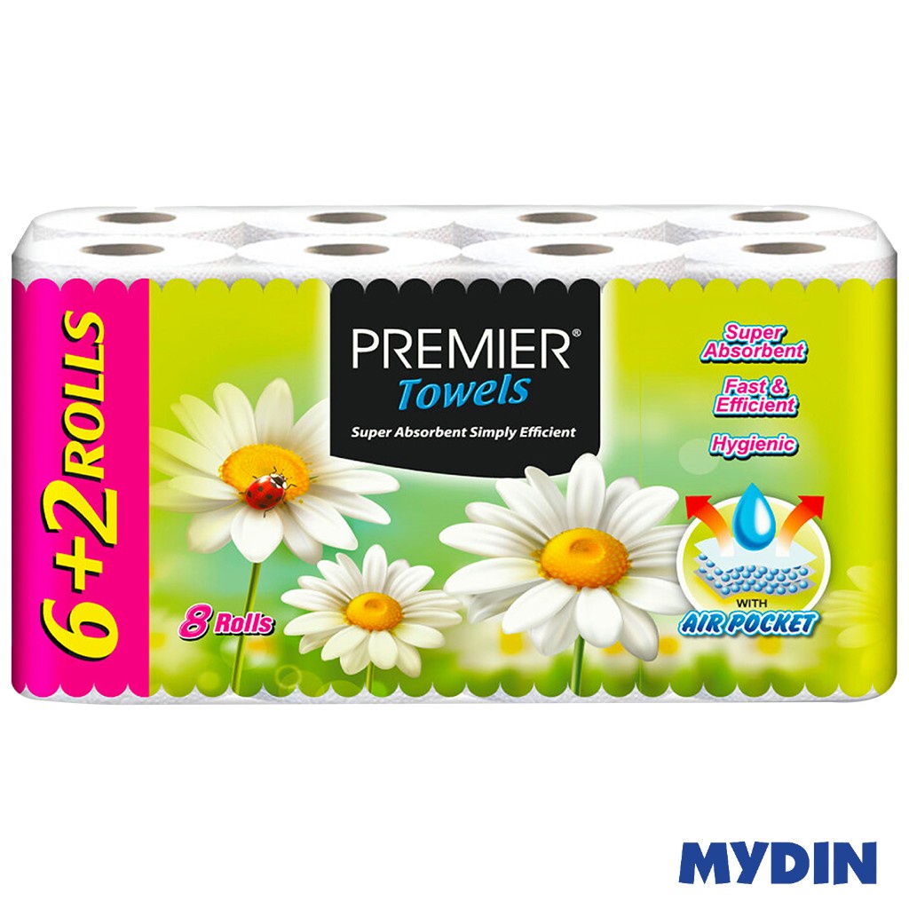 Premier Kitchen Towel (8x50s) | Shopee Malaysia