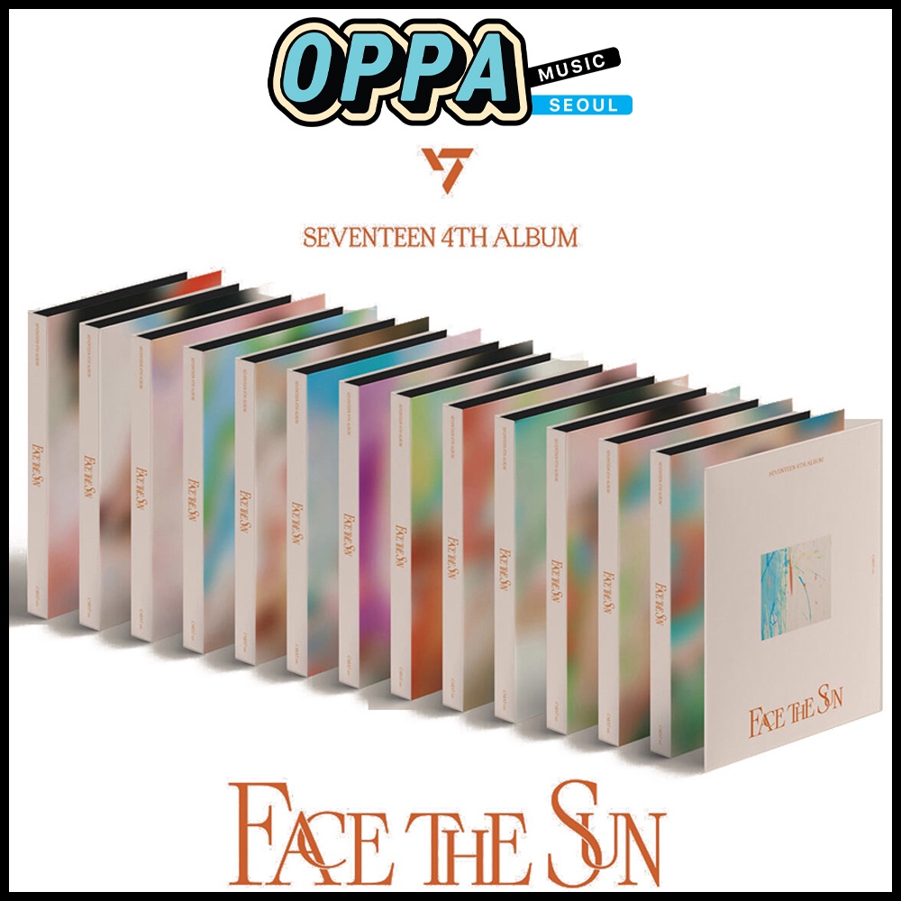 SEVENTEEN - FACE THE SUN [4th Album] CARAT Ver. | Shopee Malaysia