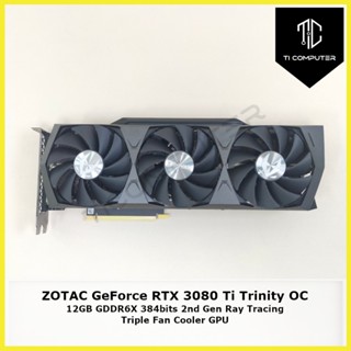 ZOTAC GAMING GeForce RTX 3080 Ti Trinity OC Triple Fan with 2nd Gen RT ...