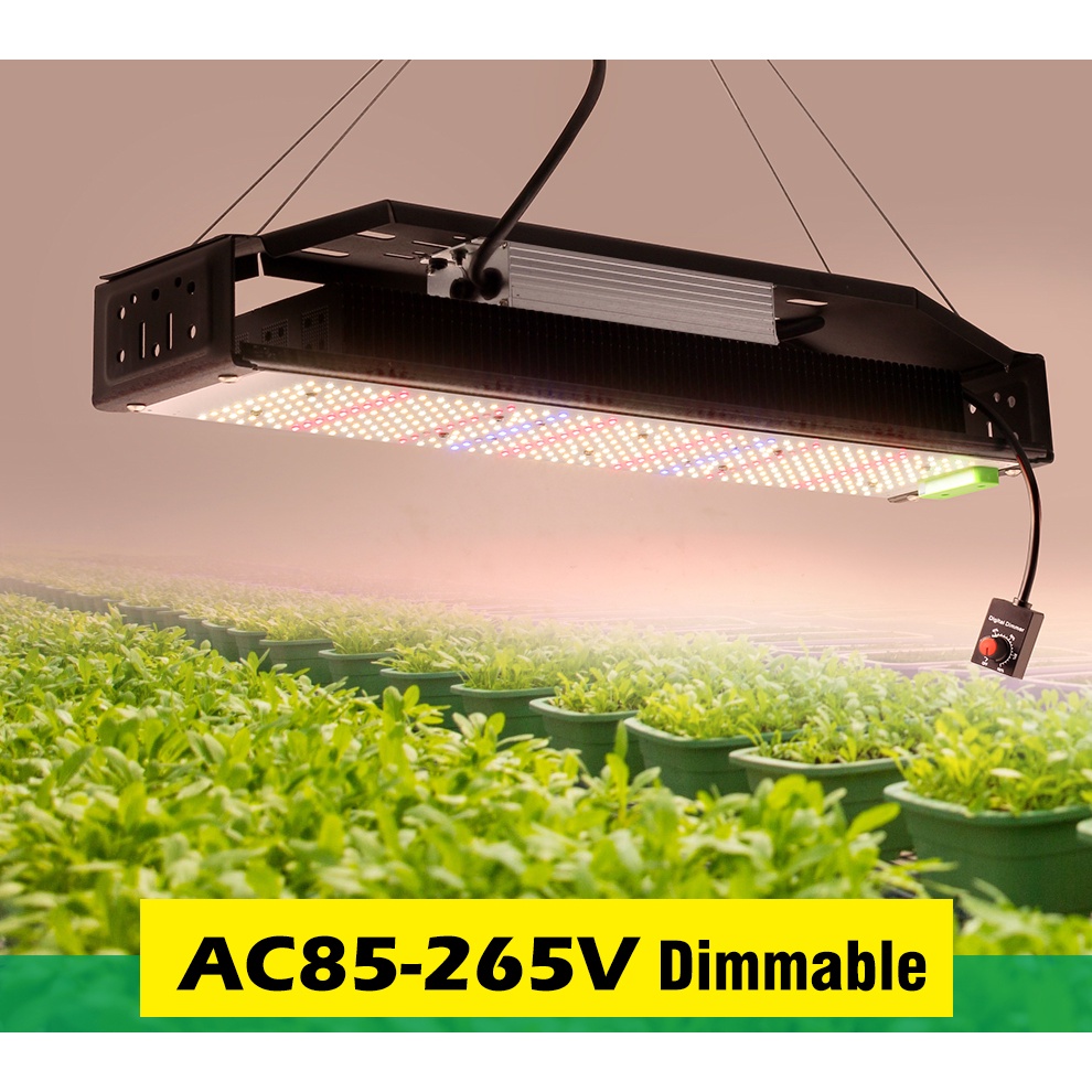 AC85-265V 50W Dimmable LED SAMSUNG LM281B Plant Light Full Spectrum ...