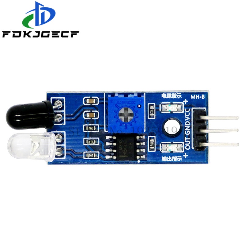 IR Infrared Obstacle Avoidance Sensor Module for Arduino Smart Car ...