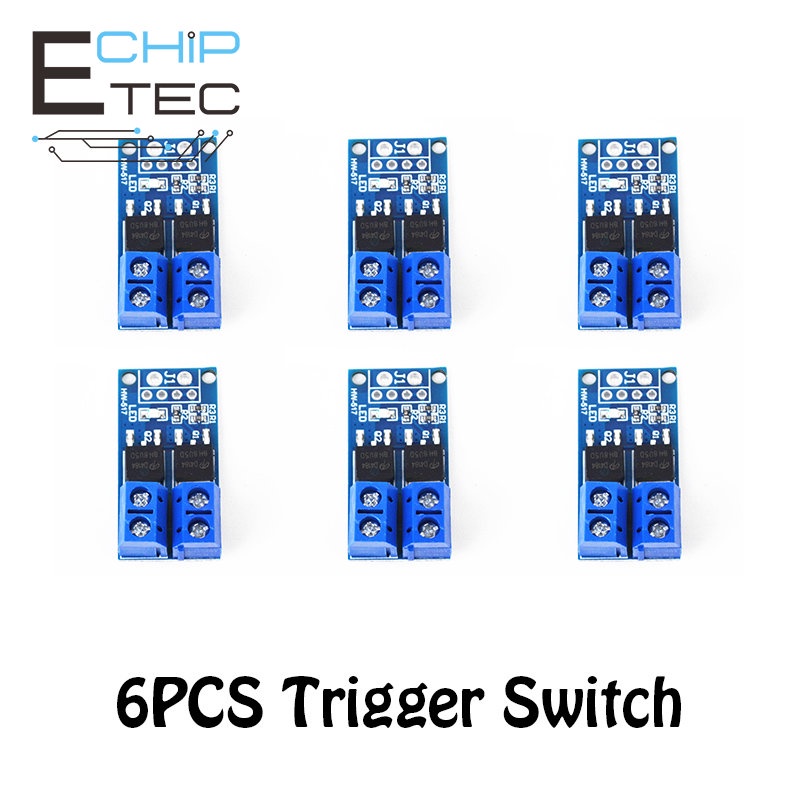 6PCS MOS transistor field high-power effect switch trigger switch driver module PWM adjustable ...