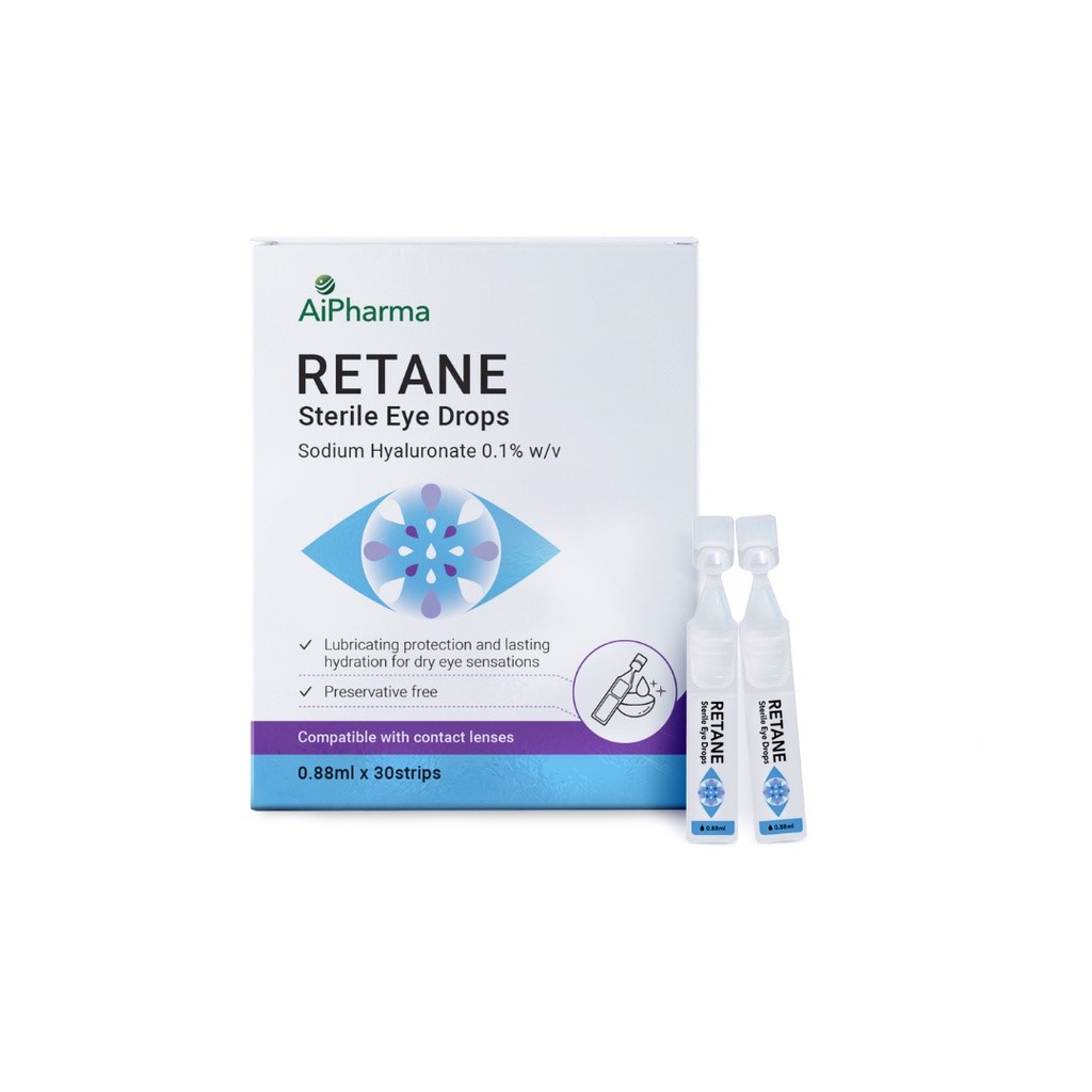 AIPHARMA RETANE EYE DROPS 0.88ML X 30'S | Shopee Malaysia