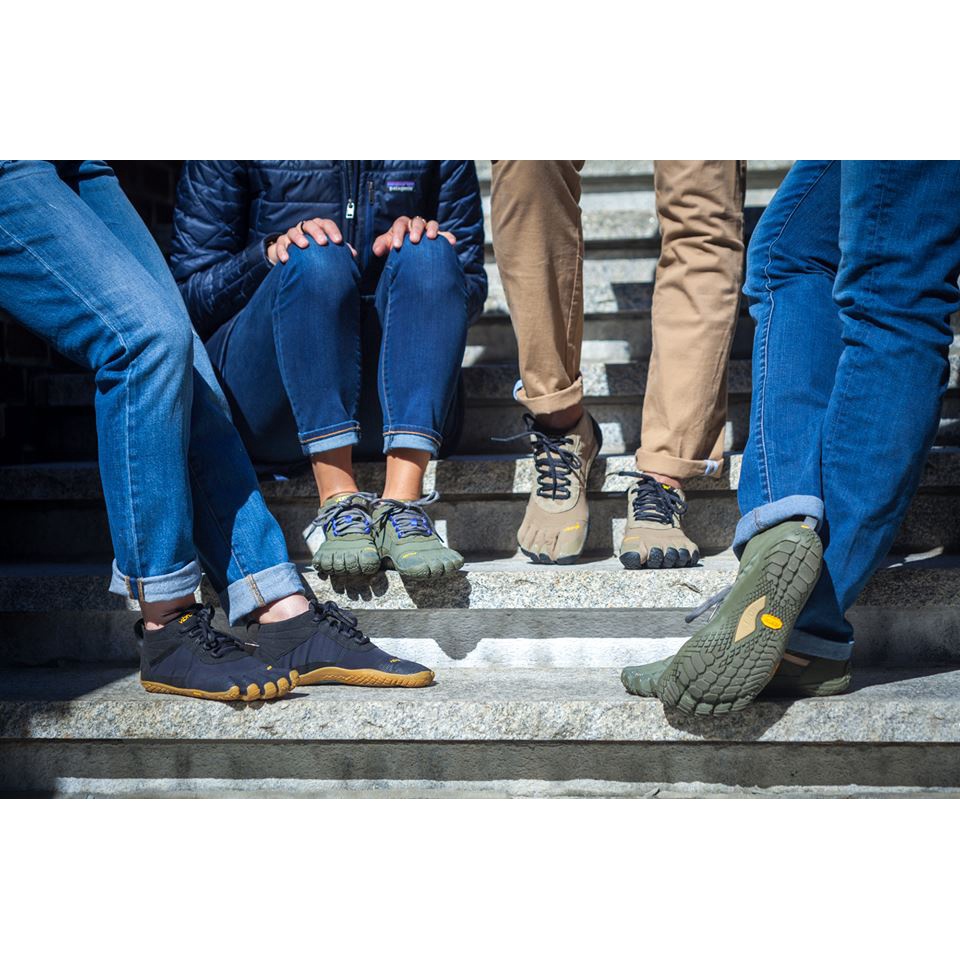 Vibram Men V-Trek Hiking Shoes - Military/Dark Grey | Shopee Malaysia