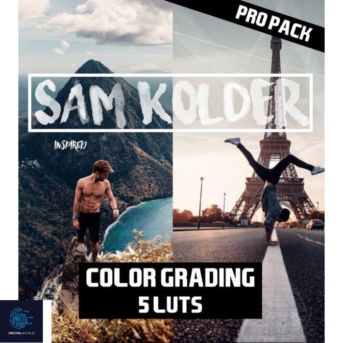 SAM KOLDER (kold) // Pro Color Grading Lut Pack (5 luts)-Download ...