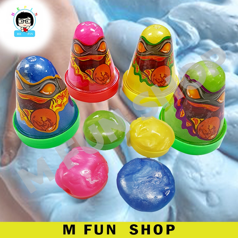 *Ready Stock* Ninja Animation Design Slime Kids Stress Relief Slime Non ...