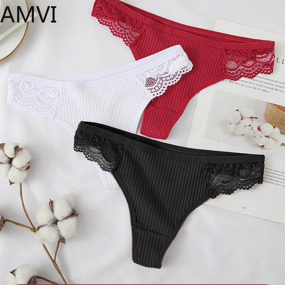 AMVI L-3XL Panty Plus Size for Women Cotton Panties Ladies Sexy Underpants Comfortable ...