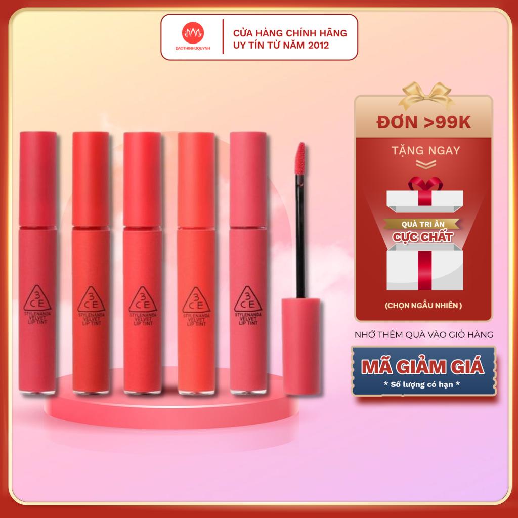 3ce Velvet Lip Tint 4g Child Like - Private - Taupe - Pink Break - Save ...
