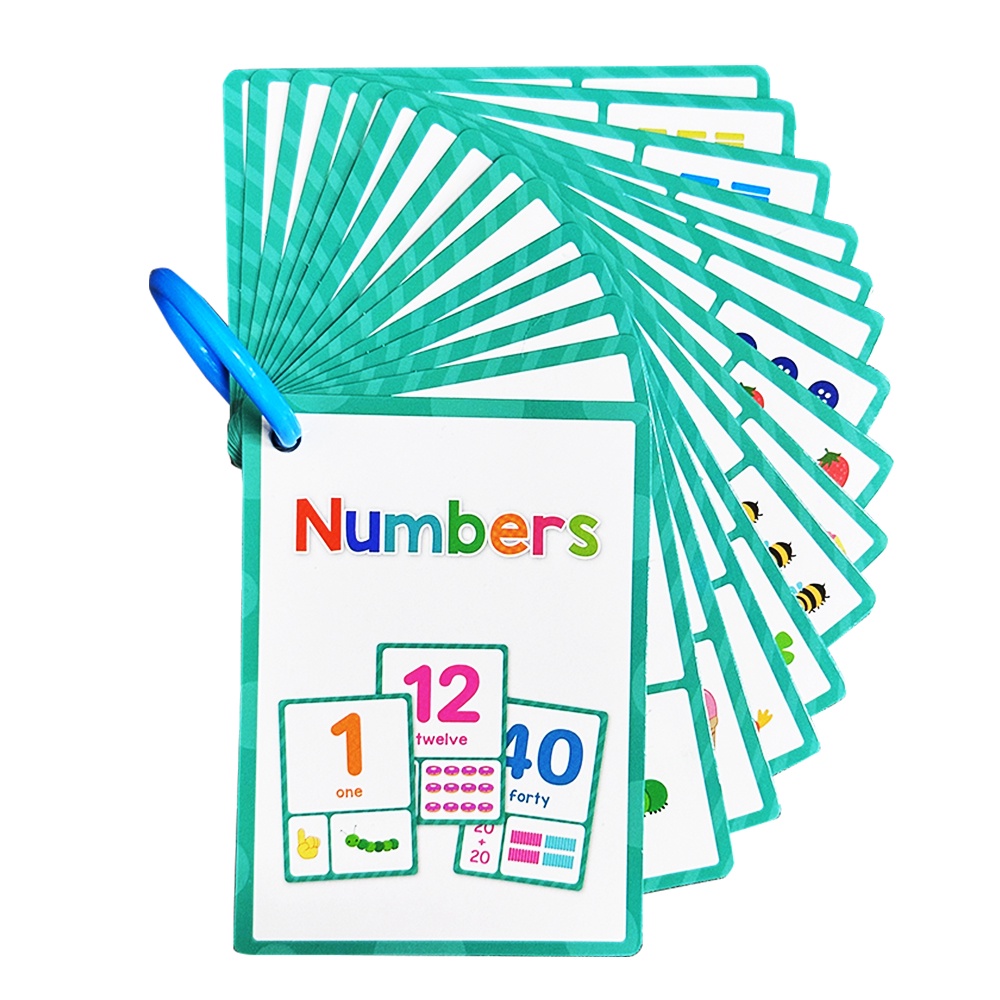 Numbers 1 To 30 Flash Cards for Kids Kindergarten Math Addition ...