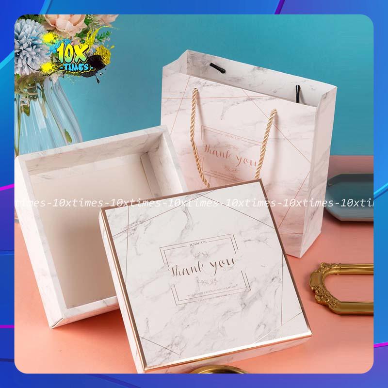 Thank you Luxurious Gift Paper Bag Box For Your Partner'S Girlfriend'S ...
