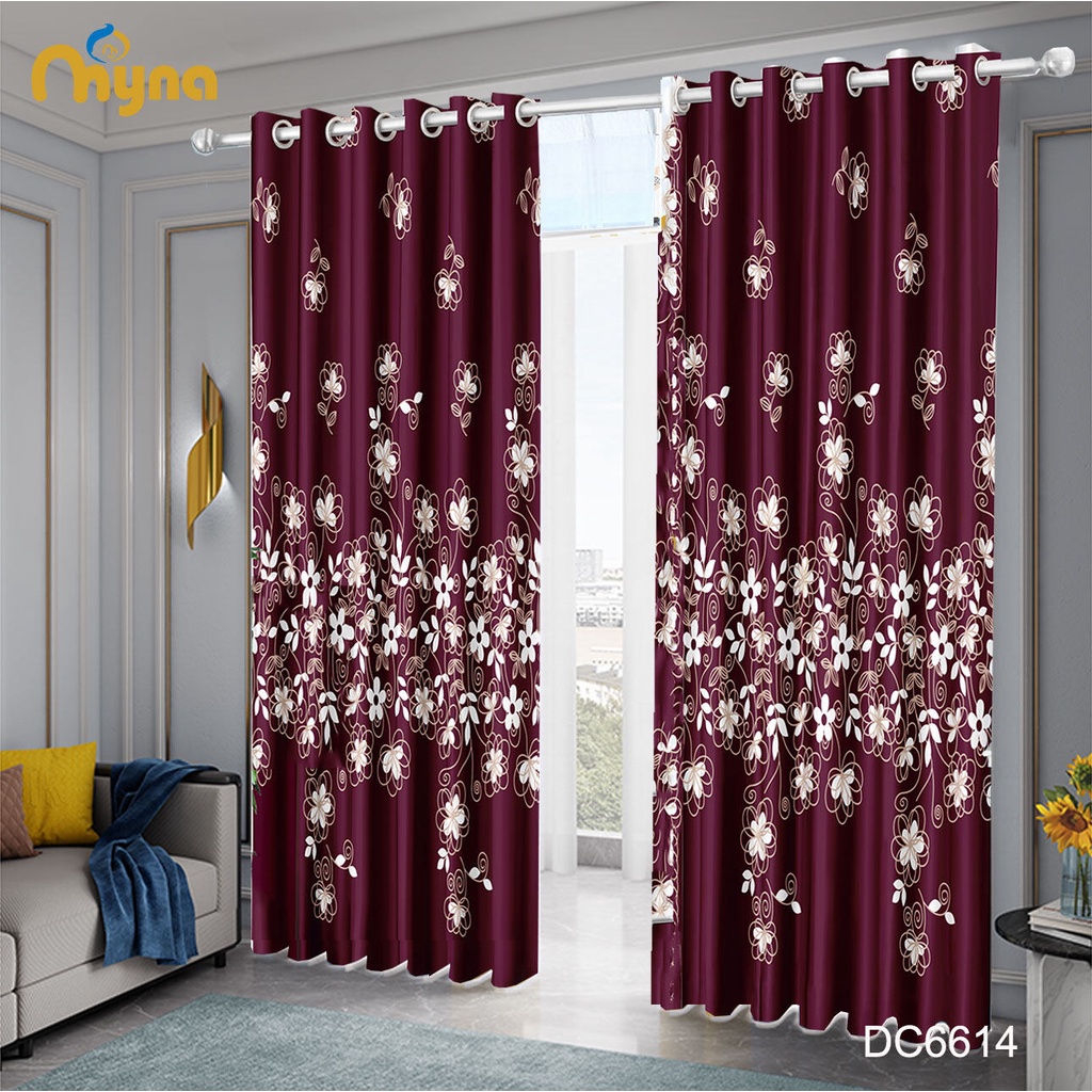 [1 PCS]Door Curtain Langsir Curtain Cangkuk drapes Langsir Tirai ...