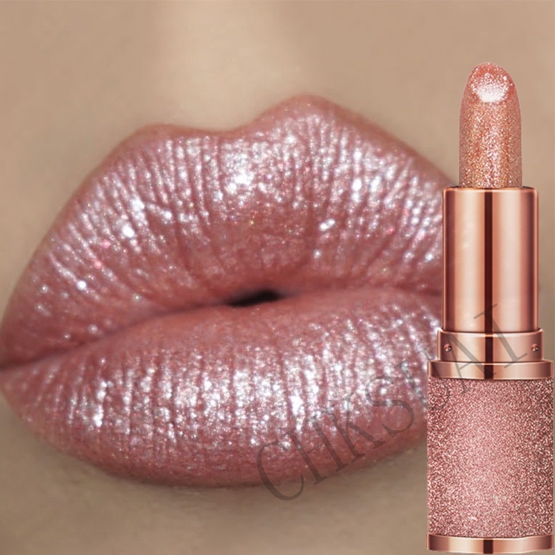 Glitter Lipstick Color Changing Imperature Waterproof Hydration Long ...