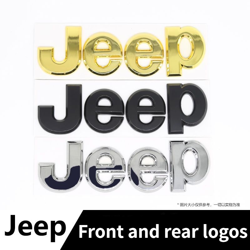 Metal JEEP Car Sticker Jeep Wrangler Rubicon Grand Cherokee Compass ...