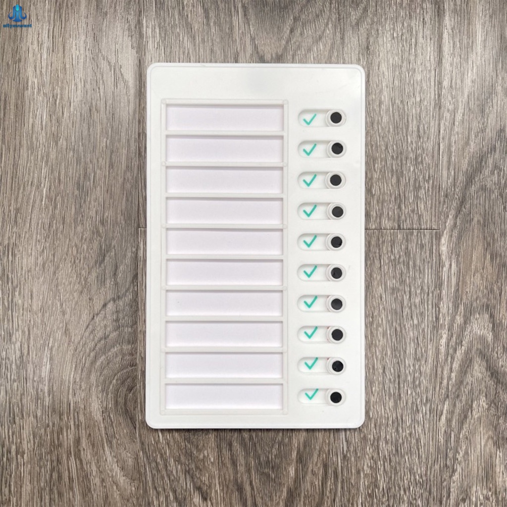 Chore Chart Checklist Board Planning Board Portable Chore Chart with Detachable Cardstock ...