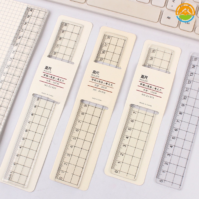 Transparent Simple Style Grid Ruler/ Acrylic Student Painting ...