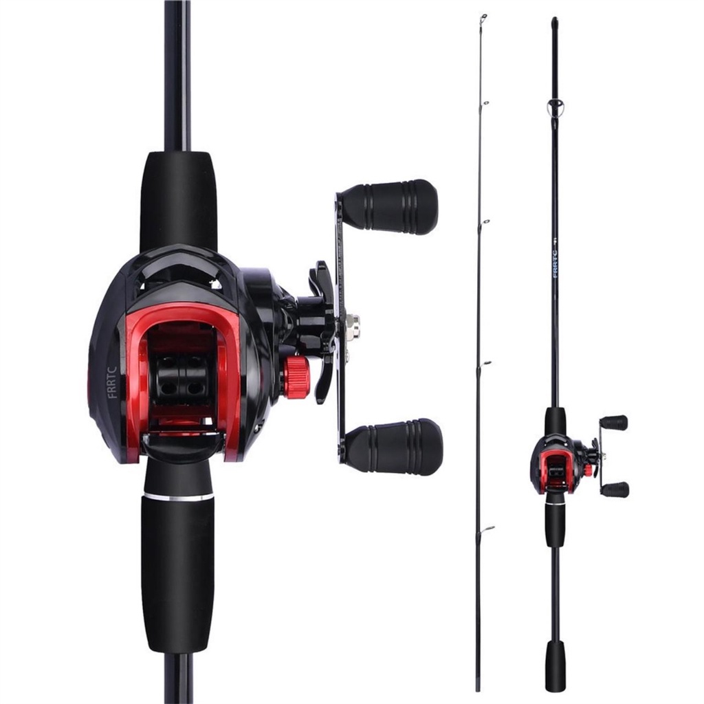 Fishing Full Set 1.65M/1.8M 5.5/6 KaKi Rod Casitng Fishing Rod Set 7.2 ...