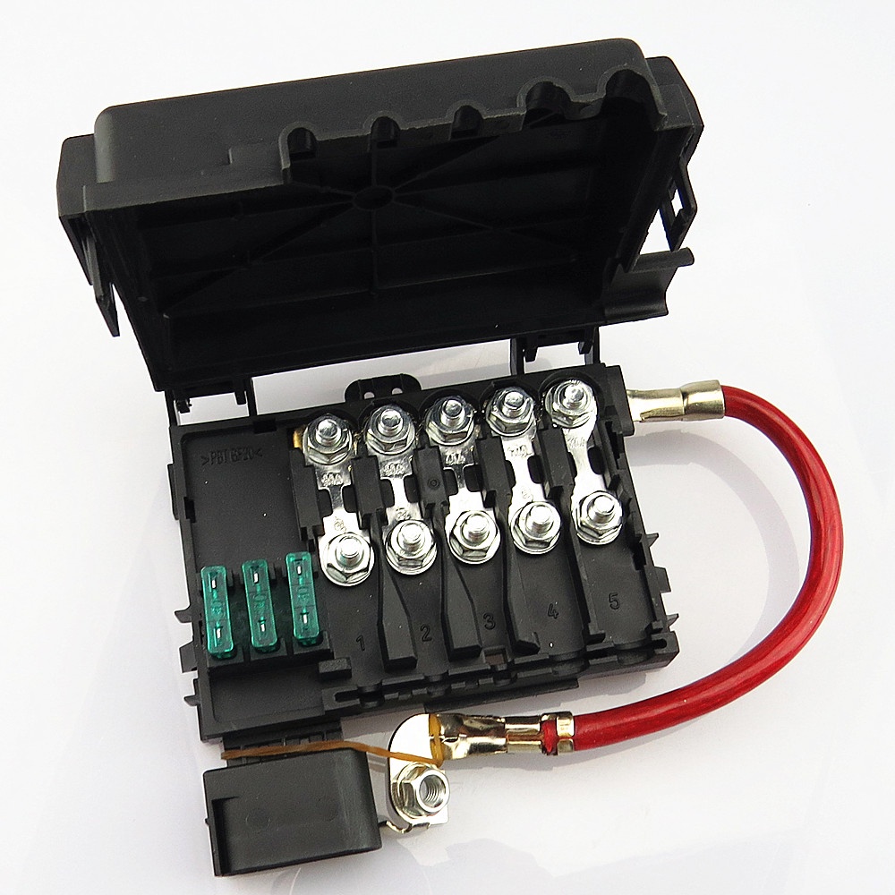 NEW Battery Fuse Box 1J0 937 617 D For VW Golf MK4 Bora Beetle Seat ...