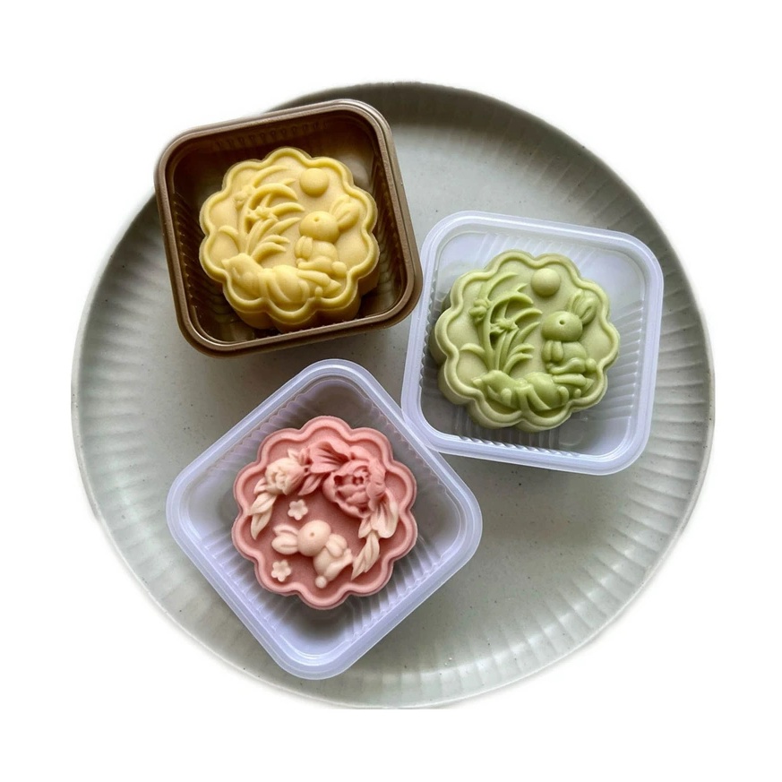 50/75g Plastic Material Mooncake Molds Mooncake Stamps Mooncake Mould ...