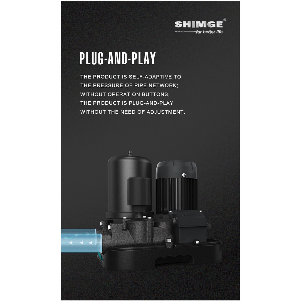 (Free Shipping) SHIMGE PZ125 PZ370 PZ550 PZ750 Automatic Self-Priming ...