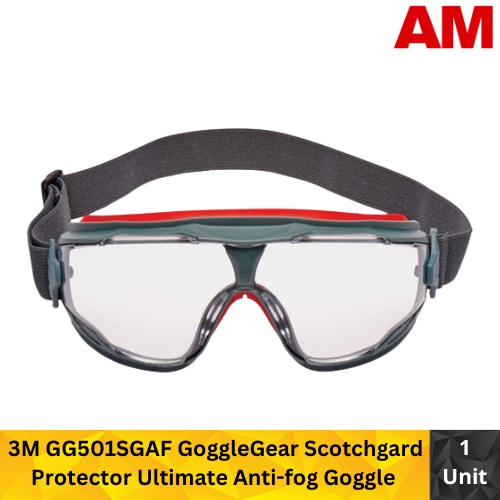 3M™ GG501SGAF GoggleGear Scotchgard™ Protector Ultimate Anti-fog Goggle | Shopee Malaysia