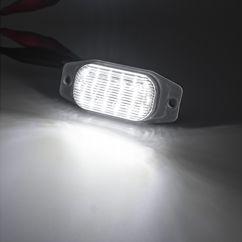 2Pcs White LED License Plate Light Number Plate Lamp For Toyota Land ...