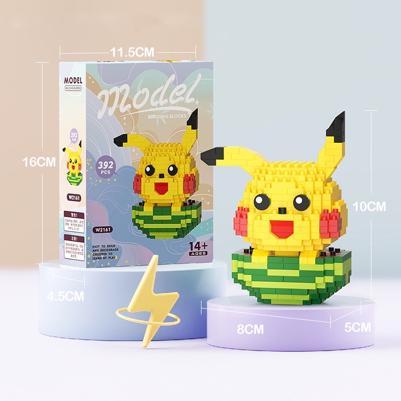 3D Block Mini Block DIY Disney Character Model Building Blocks Nano ...