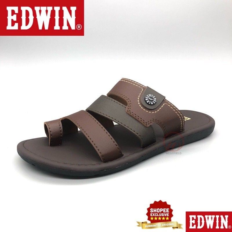 🔥NEW ARRIVALS🔥- EDWIN SIGNATURE COMFORT SANDAL ( E10515 ) | Shopee Malaysia
