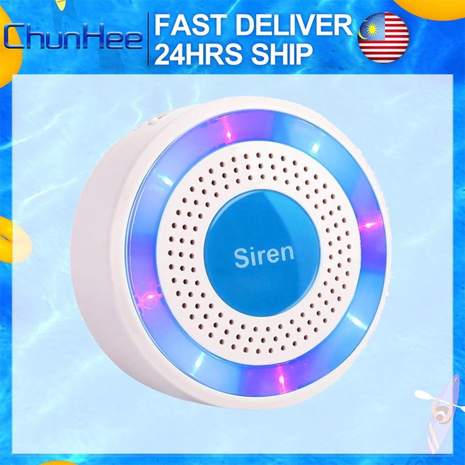 Chunhee Wireless Siren 100dB | Shopee Malaysia