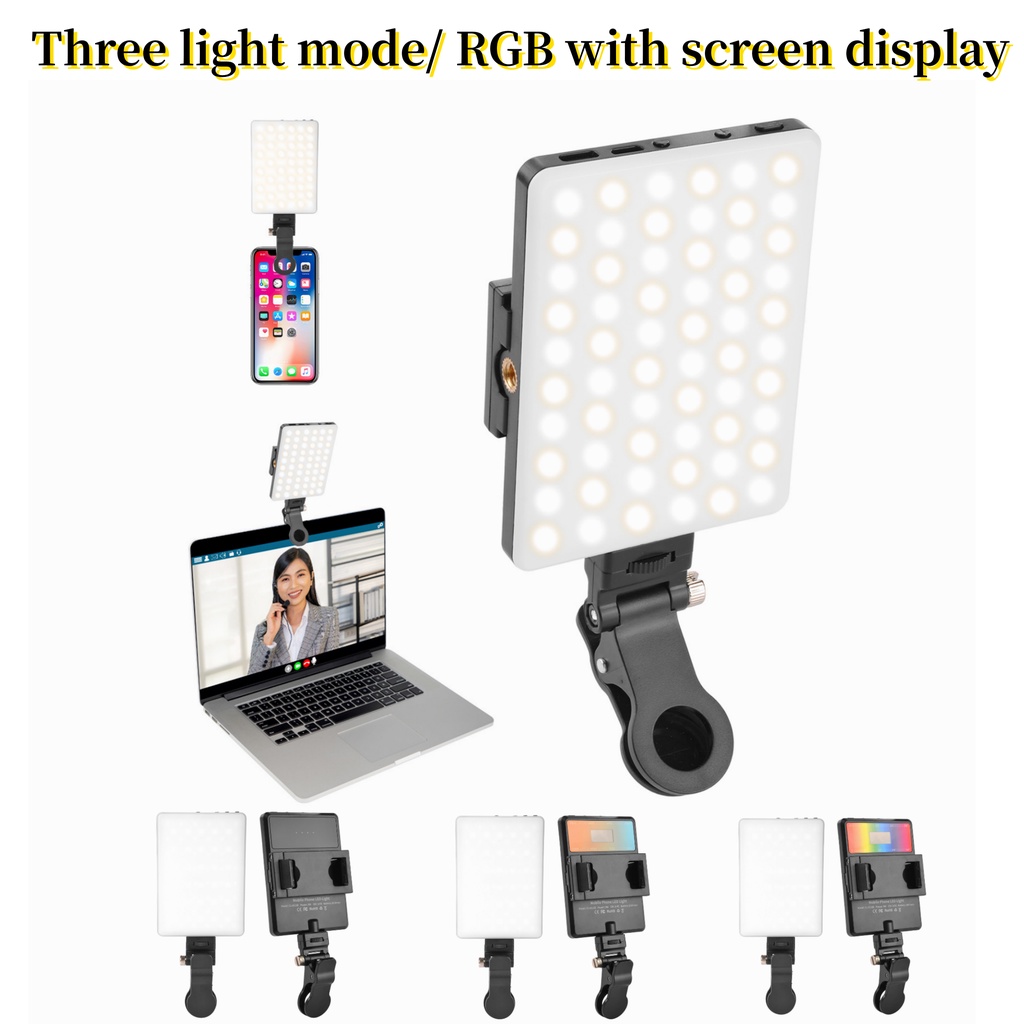 Leds Photography Lighting Kit Fill Light for Studio Lights Selfie Clip ...