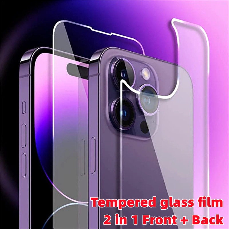 【2 in 1】For iPhone 14 13 12 11 Pro Max Mini Plus XS Max XR X 7 8 Plus ...