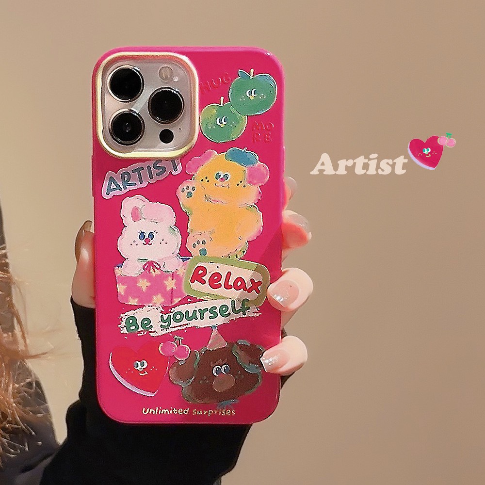 Cute Doodle Girl Pattern Phone Case for iphone case 11 12 13 14 pro max ...
