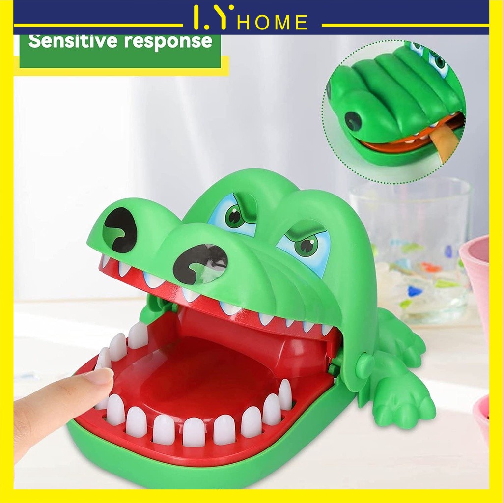 BIG Crocodile Finger Snap Biting Hand Alligator Toys | Shopee Malaysia