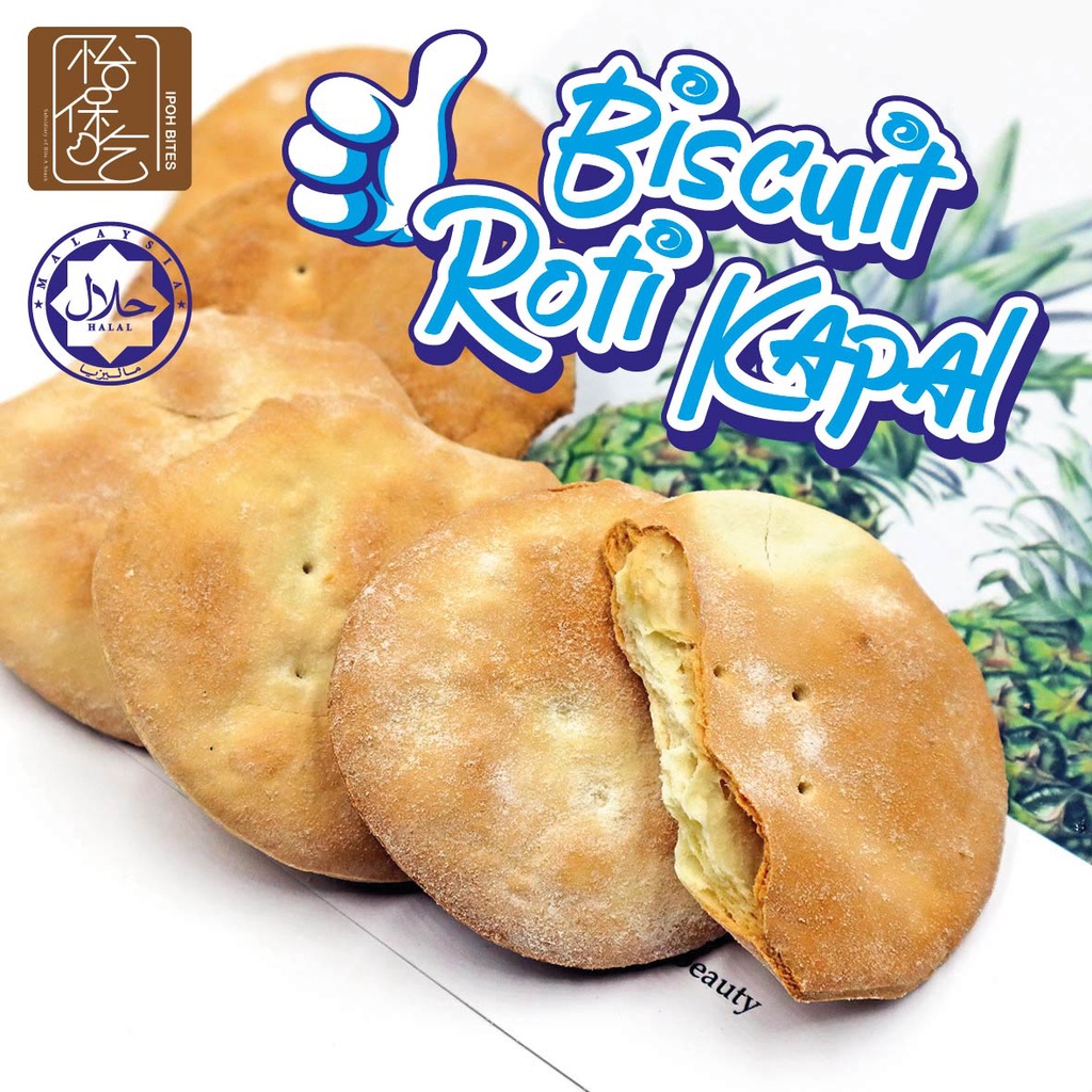 💚HALAL💚Ipoh Traditional Biscuit Roti Kapal / Biskut Kapai / Roti Tawar ...