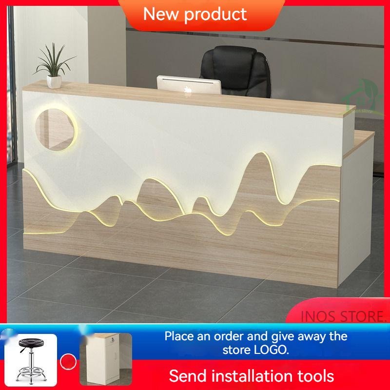 Cashier Reception /Counter Office Table/Company front desk desk ...