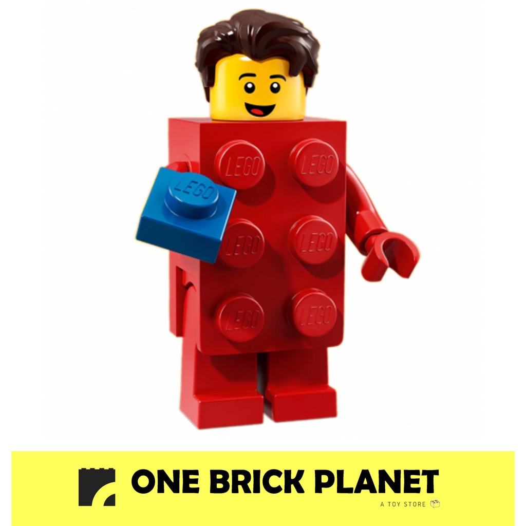 LEGO Series 18 Minifigures 71021 - Red Brick Suit Guy (MISP) | Shopee ...