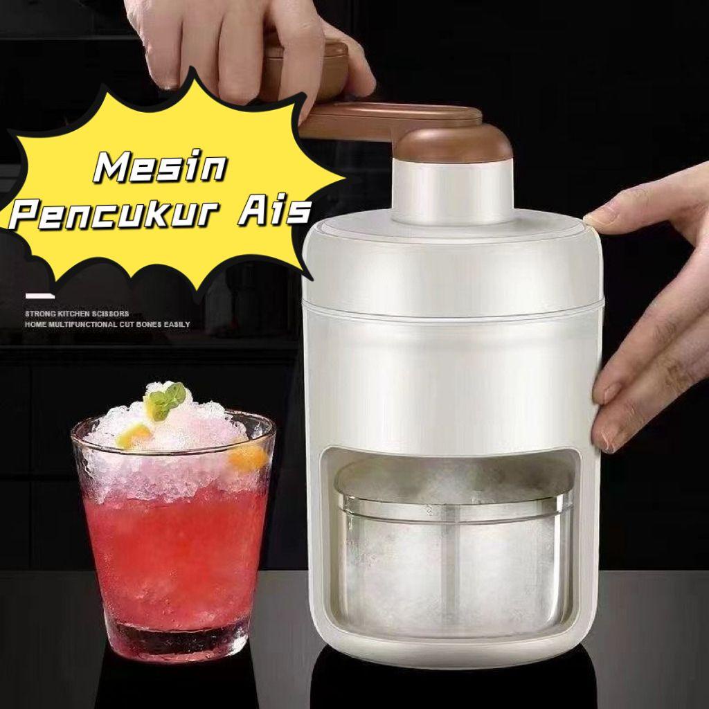 Mesin Pencukur Ais Manual dengan Penjana Snowcone dan Smoothie Mesin ...
