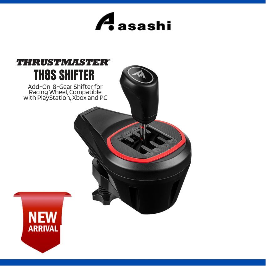 Thrustmaster TH8S Shifter Add-On, 8-Gear Shifter for Racing Wheel ...