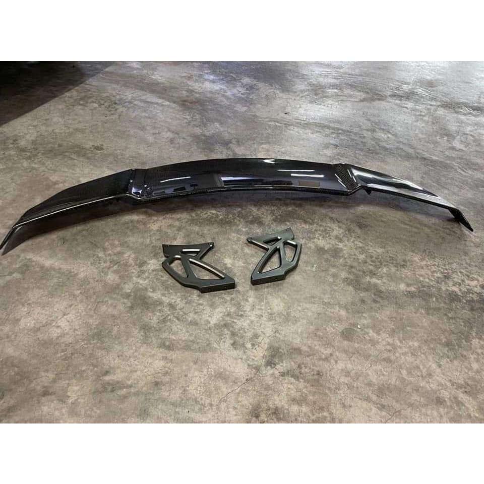 Rear Trunk Spoiler Boot Lip Wing For Vorsteiner Carbon Fiber GT Wing ...