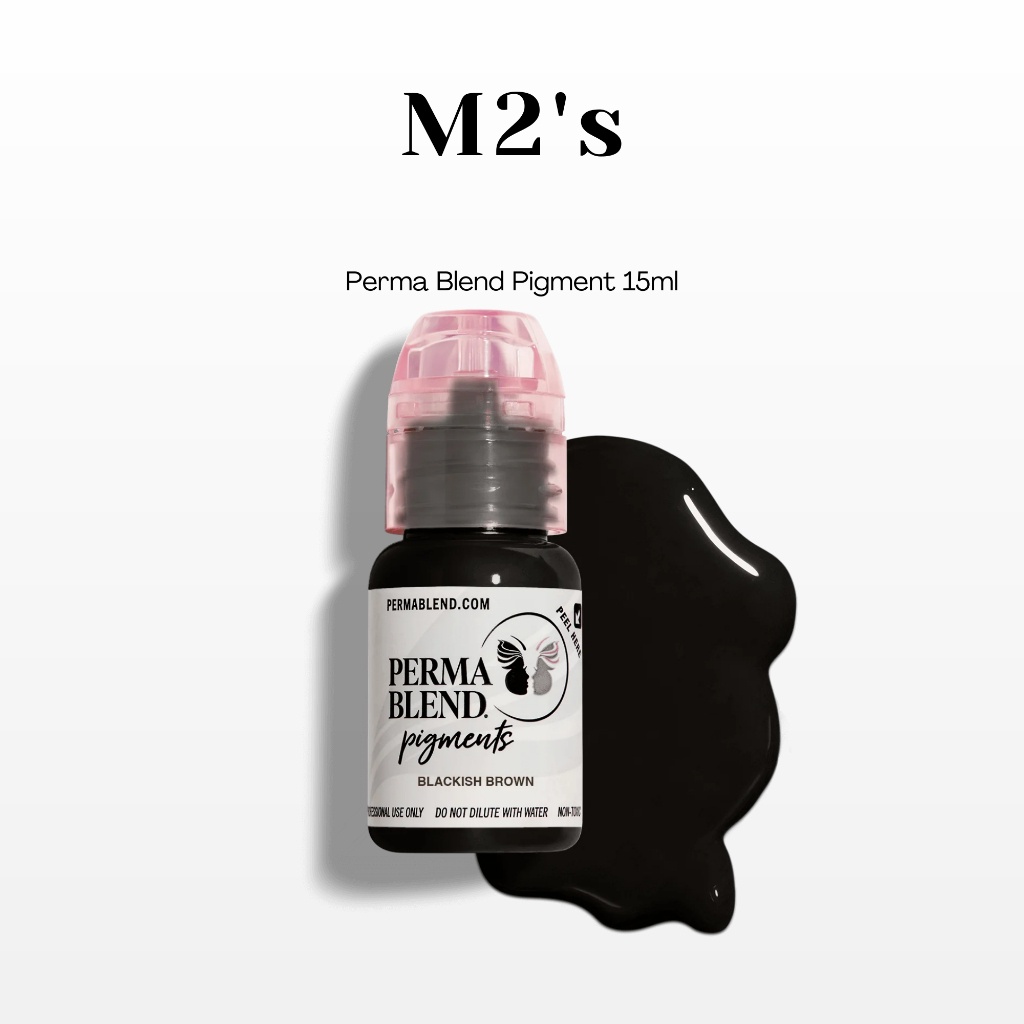 Perma Blend Pigment 15ml for Permanent Makeup Eyebrow Eyeliner Lips ...