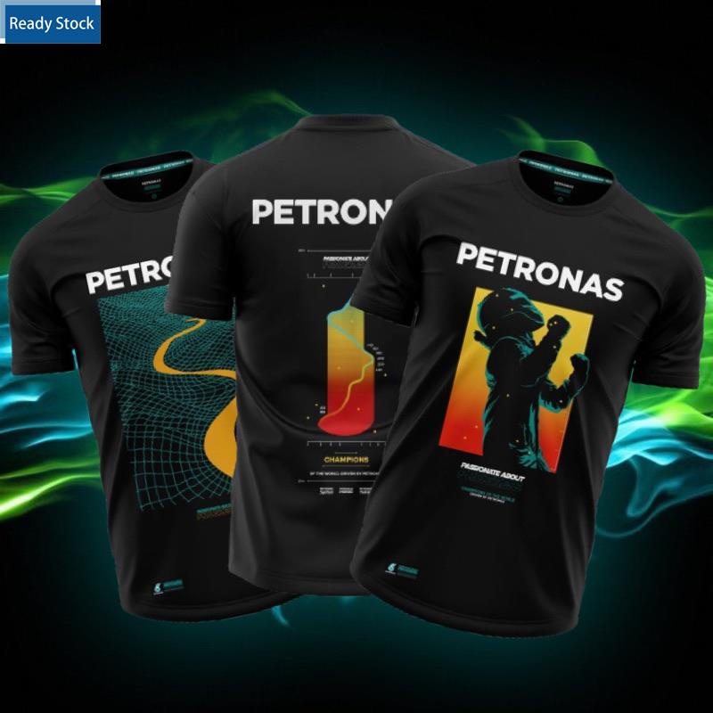 PETRONAS Gearing Up for Bahrain PETRONAS Conquest T-Shirt / PETRONAS ...