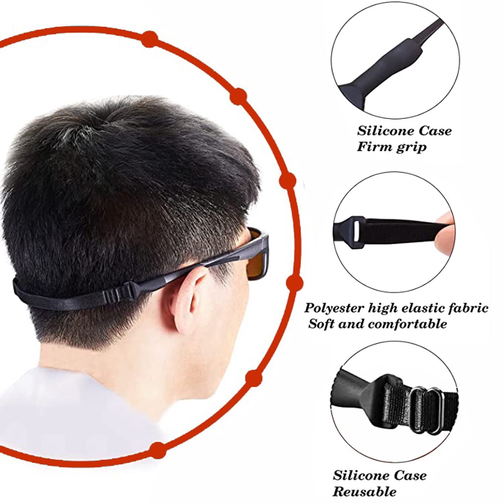 Outdoor Sport Eyeglasses String Sunglasses Holder Cord Anti Slip For ...