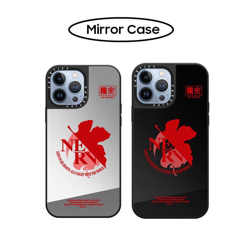 Casetify Evangelion EVA NERV Logo Mirror Soft Silicone Case Cover For ...