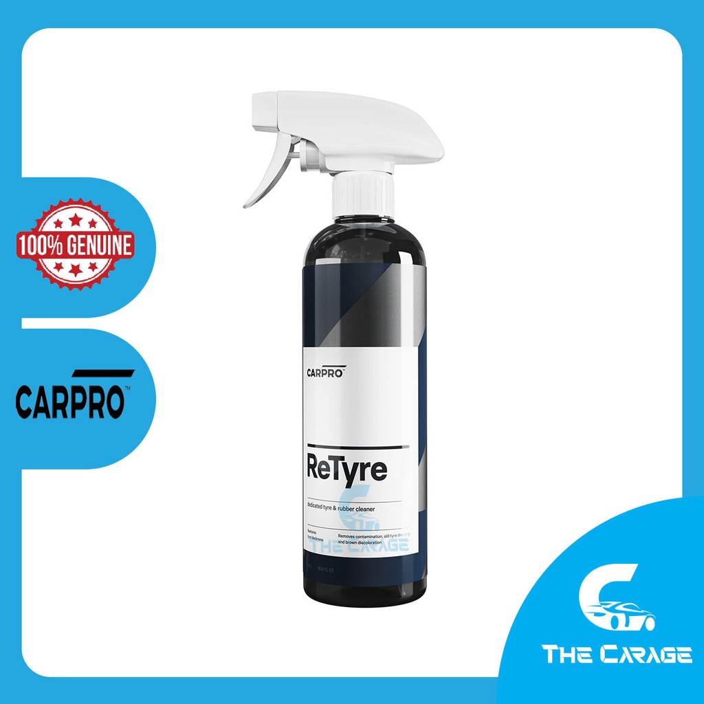 CARPRO ReTyre – Dedicated Tyre & Rubber Cleaner (500ml) | Shopee Malaysia