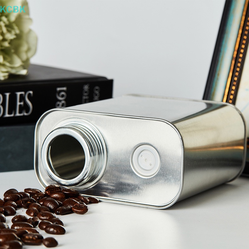 KC Tinplate Coffee Bean Storage Coffee Powder Sealed One-way Valve ...