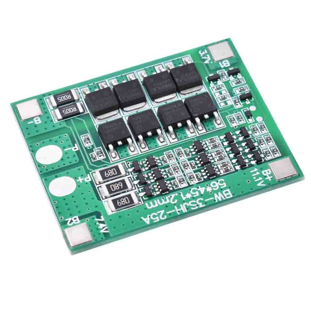 3S 11.1V 12.6V 25A Balance 18650 batteries PCB Protection Board | Shopee Malaysia