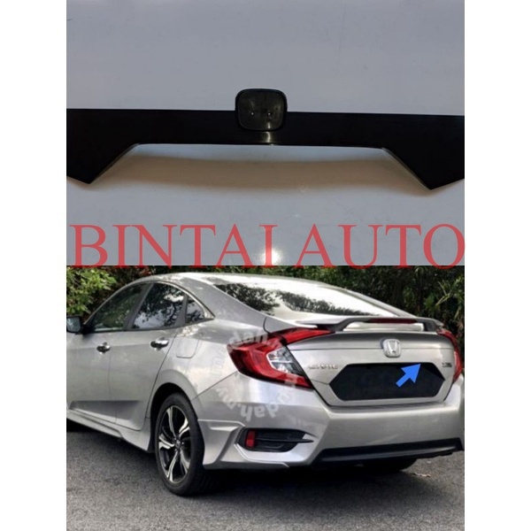 *ORIGINAL HONDA TEA CIVIC FC 2016-2019 REAR BOOT BONNET GARNISH ...