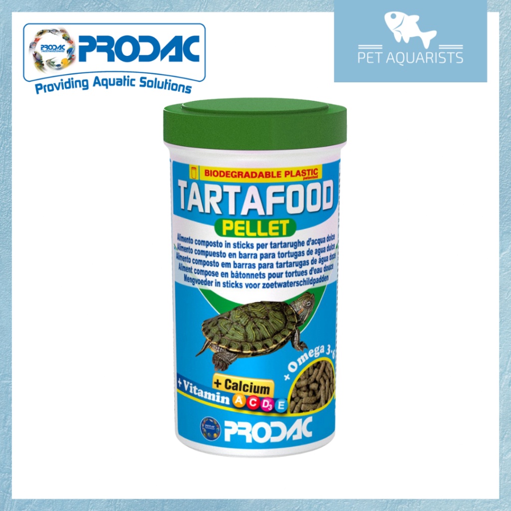 PRODAC Tartafood Pellet Turtle Food (1200ML 350G) | Shopee Malaysia