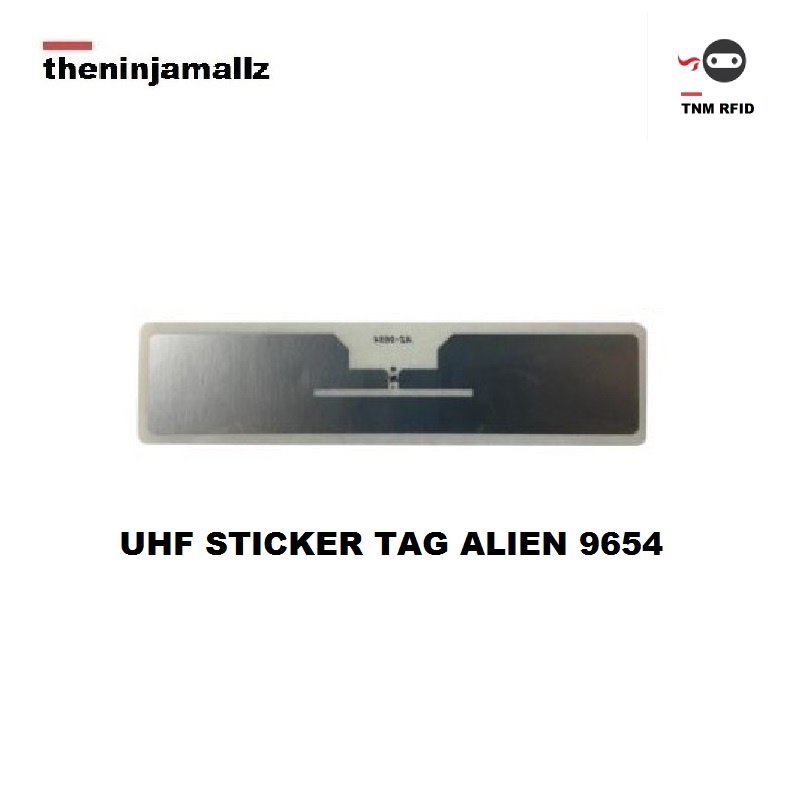 TNM UHF Sticker Tag Alien 9654 EPC 6C Wet Inlay Adhesive Passive Long ...