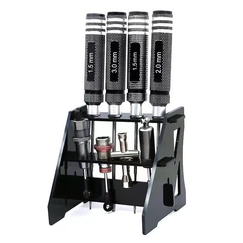 RC Screwdriver Shelf Hex Screwdriver Tool Kit Stand Holder Tools ...