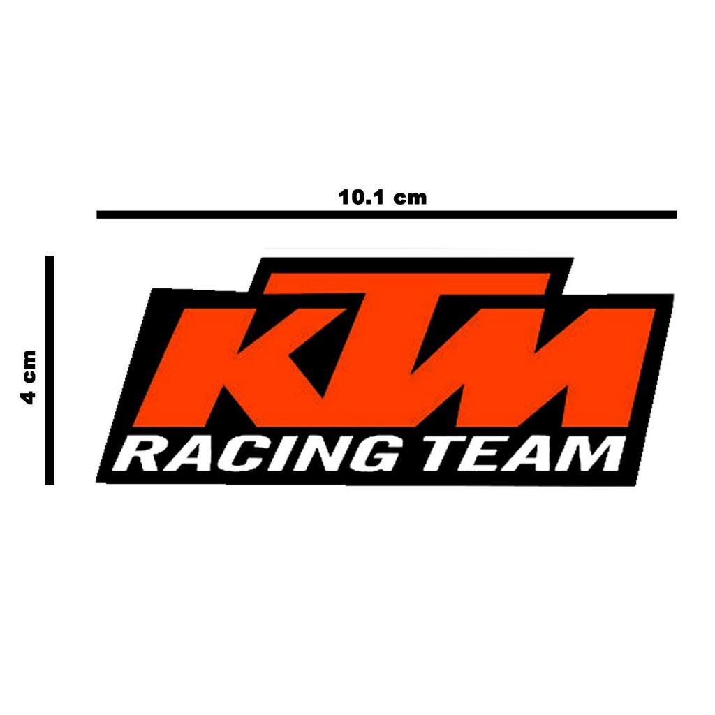 Sticker Motor KTM RACING TEAM ST224 | Shopee Malaysia